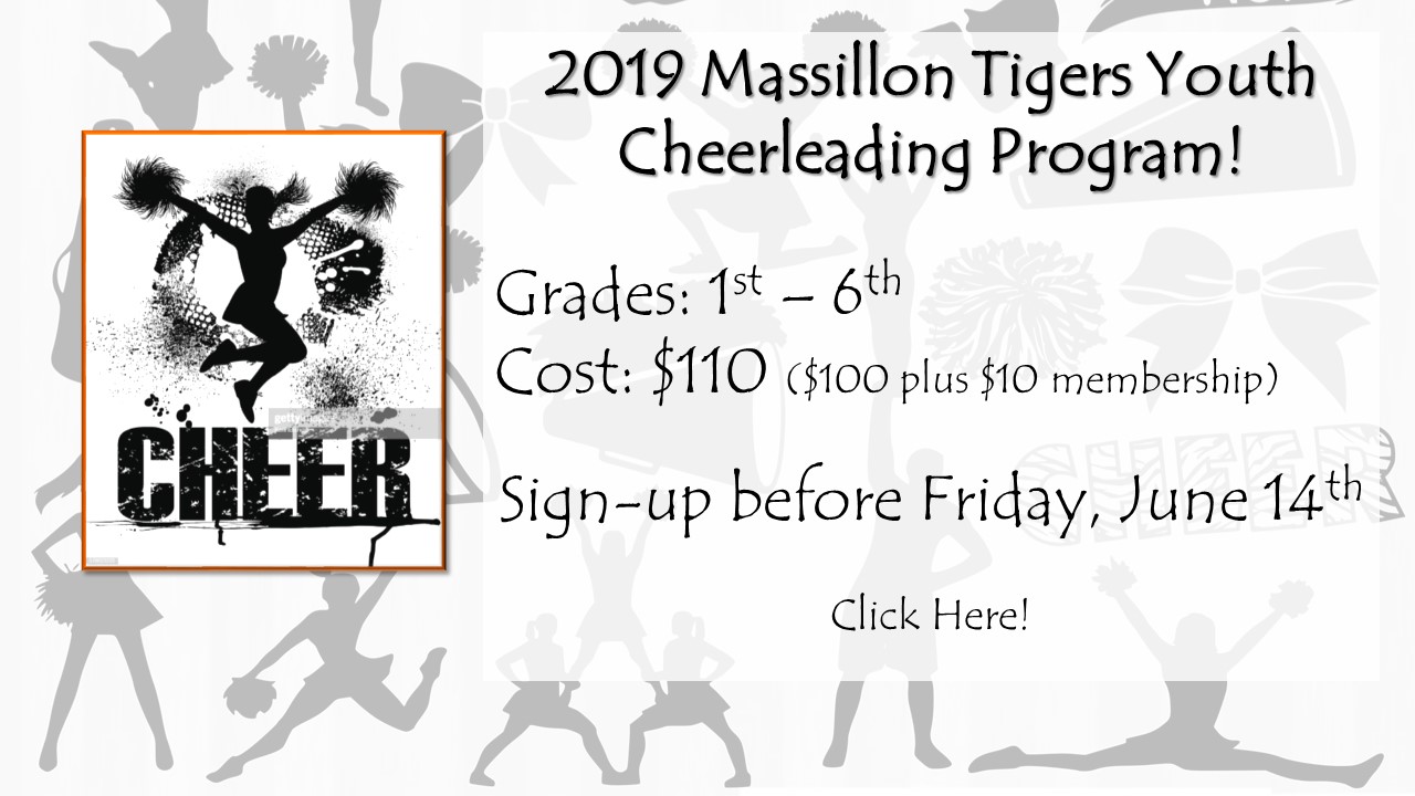 Cheerleading Sign-up - $110