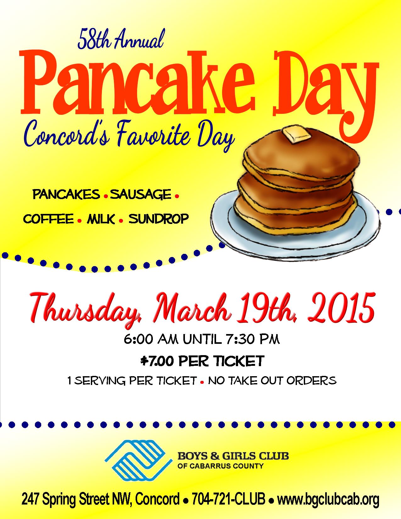 2015 Pancake Day